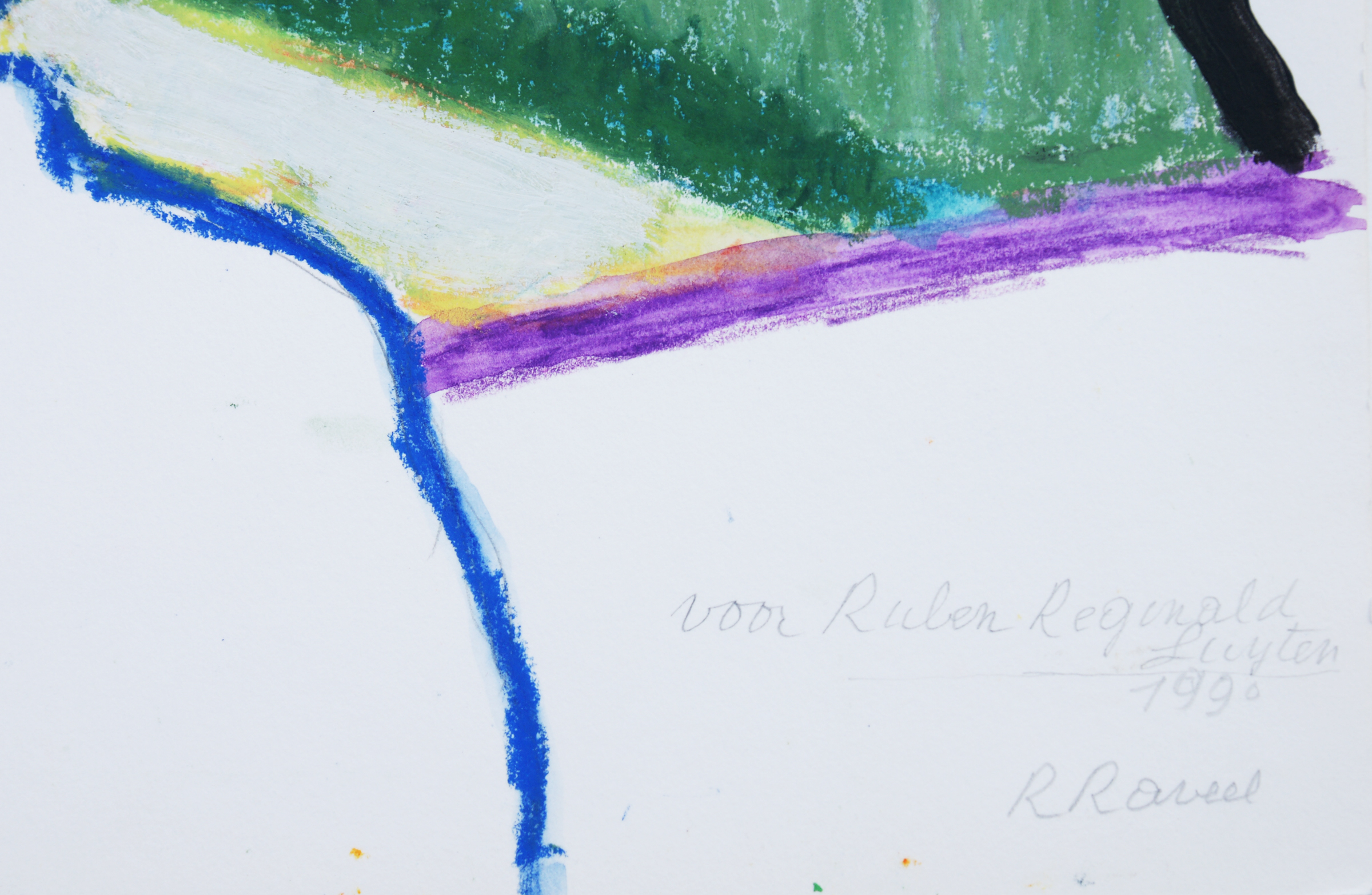 Homage to Roger Raveel by Gie Luyten Hommage aan Roger Raveel (B ...